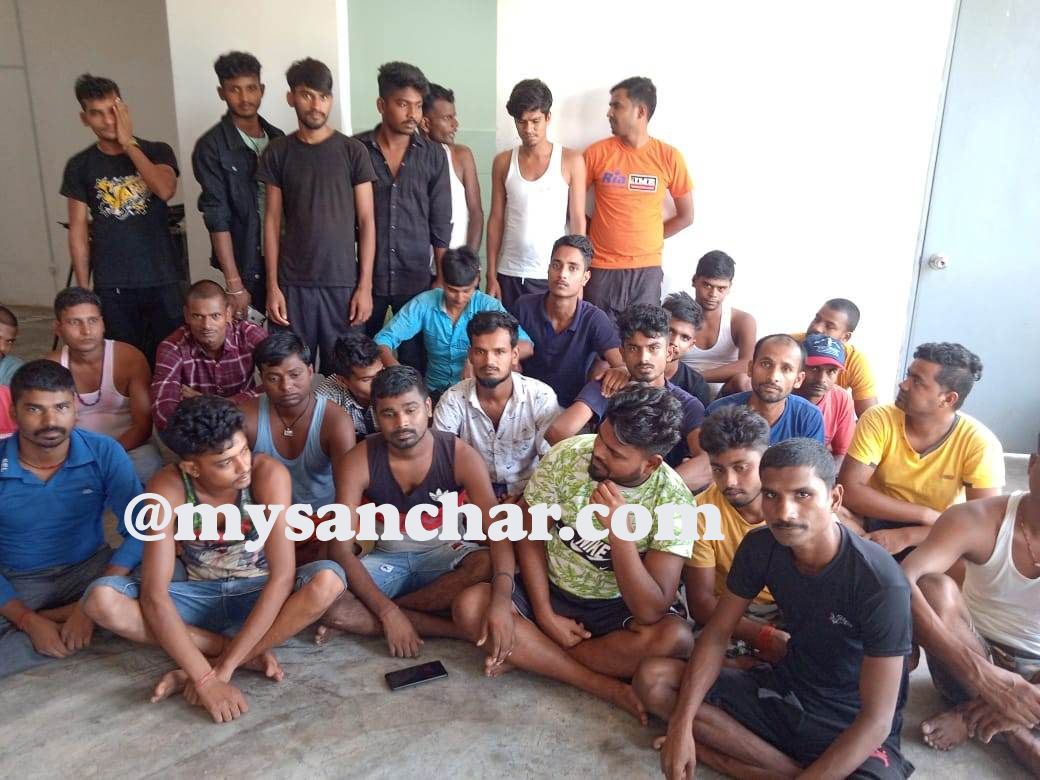 मलेसिया पुगेका सप्तरीका ४३ सहित ५६ जना नेपाली कामदार अलपत्र - My Sanchar